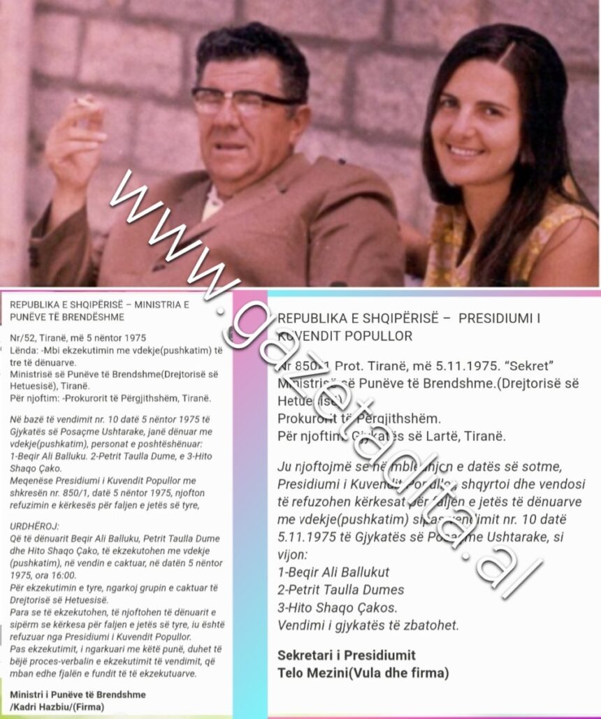 FOTO: I lakuan emrin 47 vjet pasi u pushkatua, kush është Beqir Balluku ...