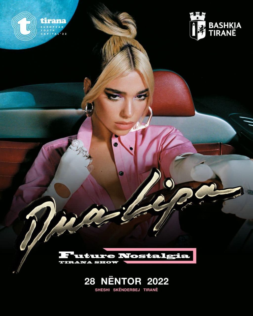 Dua Lipa zbulon se ku do të mbahet koncerti i saj në Tiranë më 28 ...