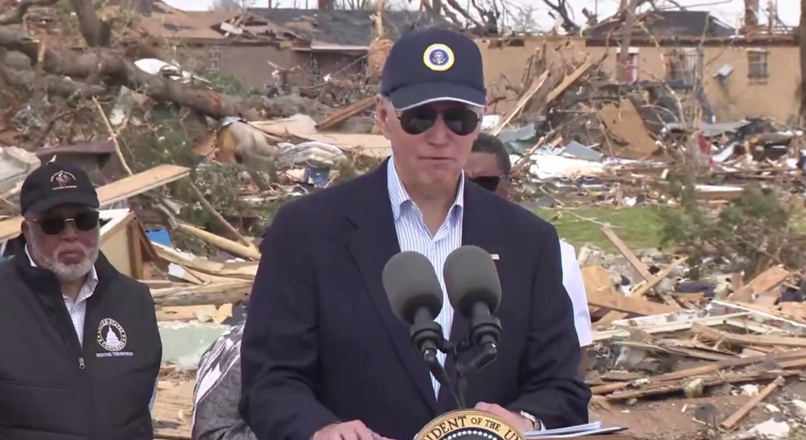 VIDEO: Biden ngatërron emrin e qytetit të shkatërruar nga tornadoja ...