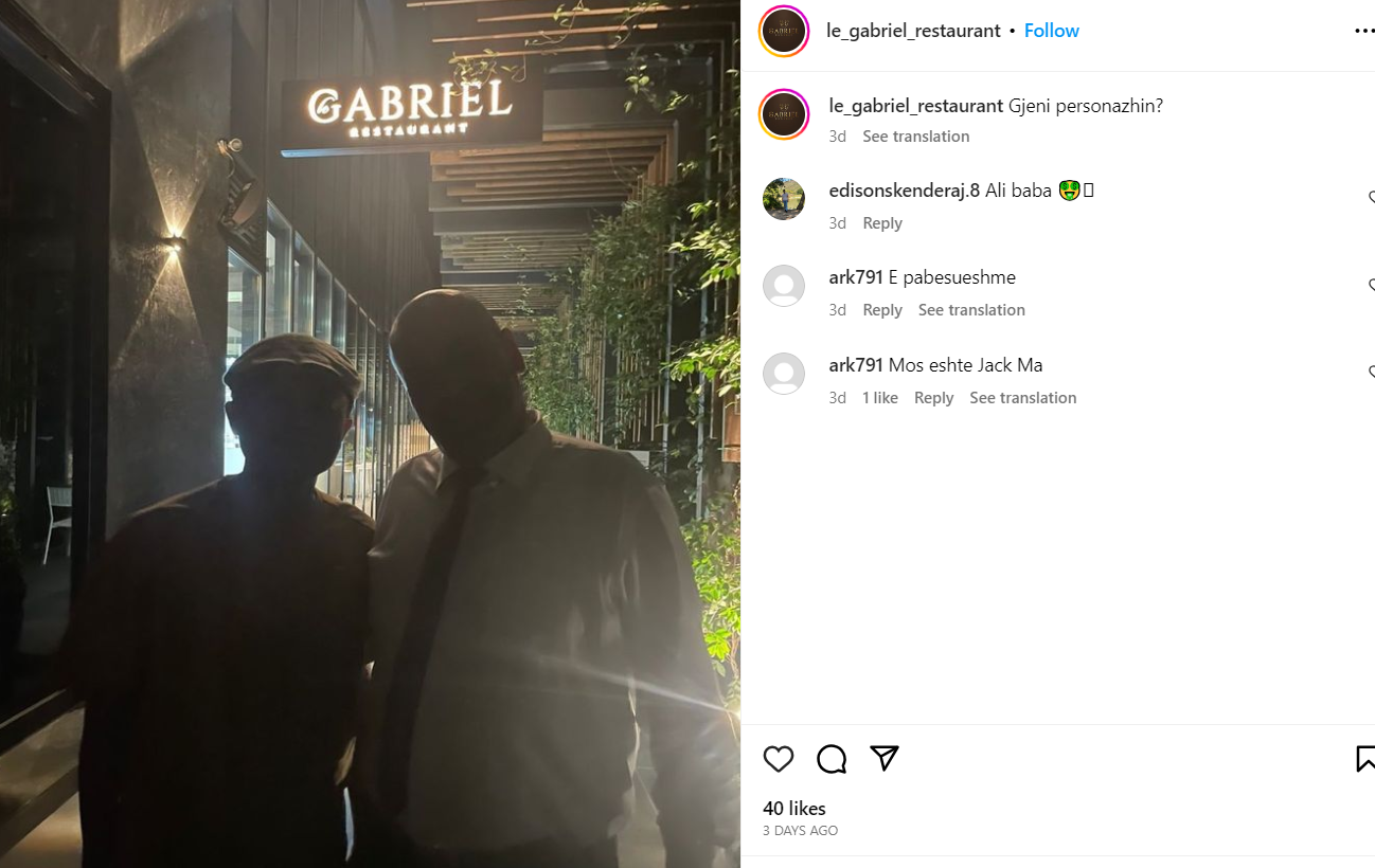 FOTO: Për pushime apo negociata? Miliarderi kinez në Shqipëri ...
