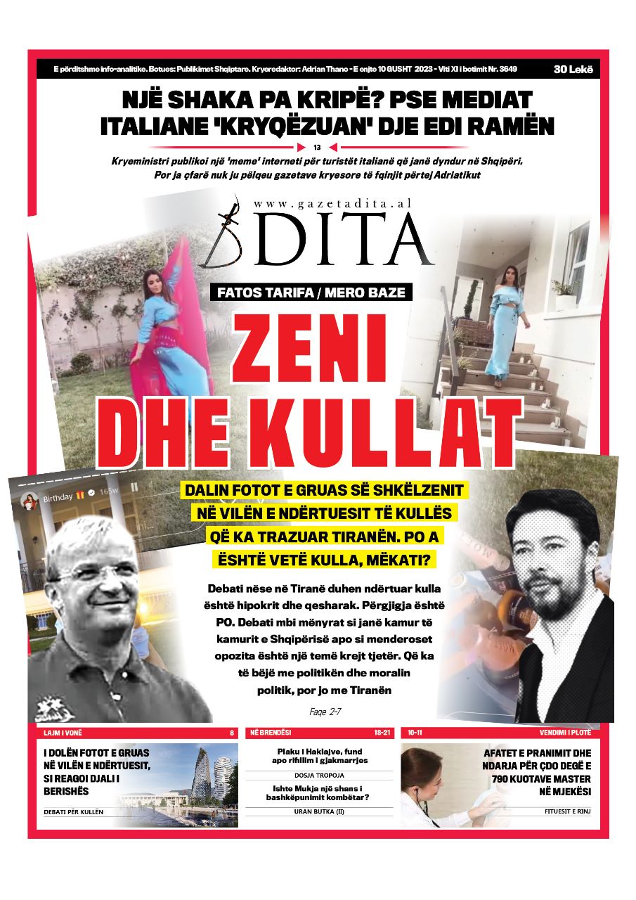 10 gusht 2023 - Gazeta Dita