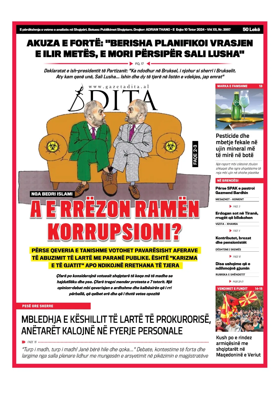 10 tetor 2024 - Gazeta Dita