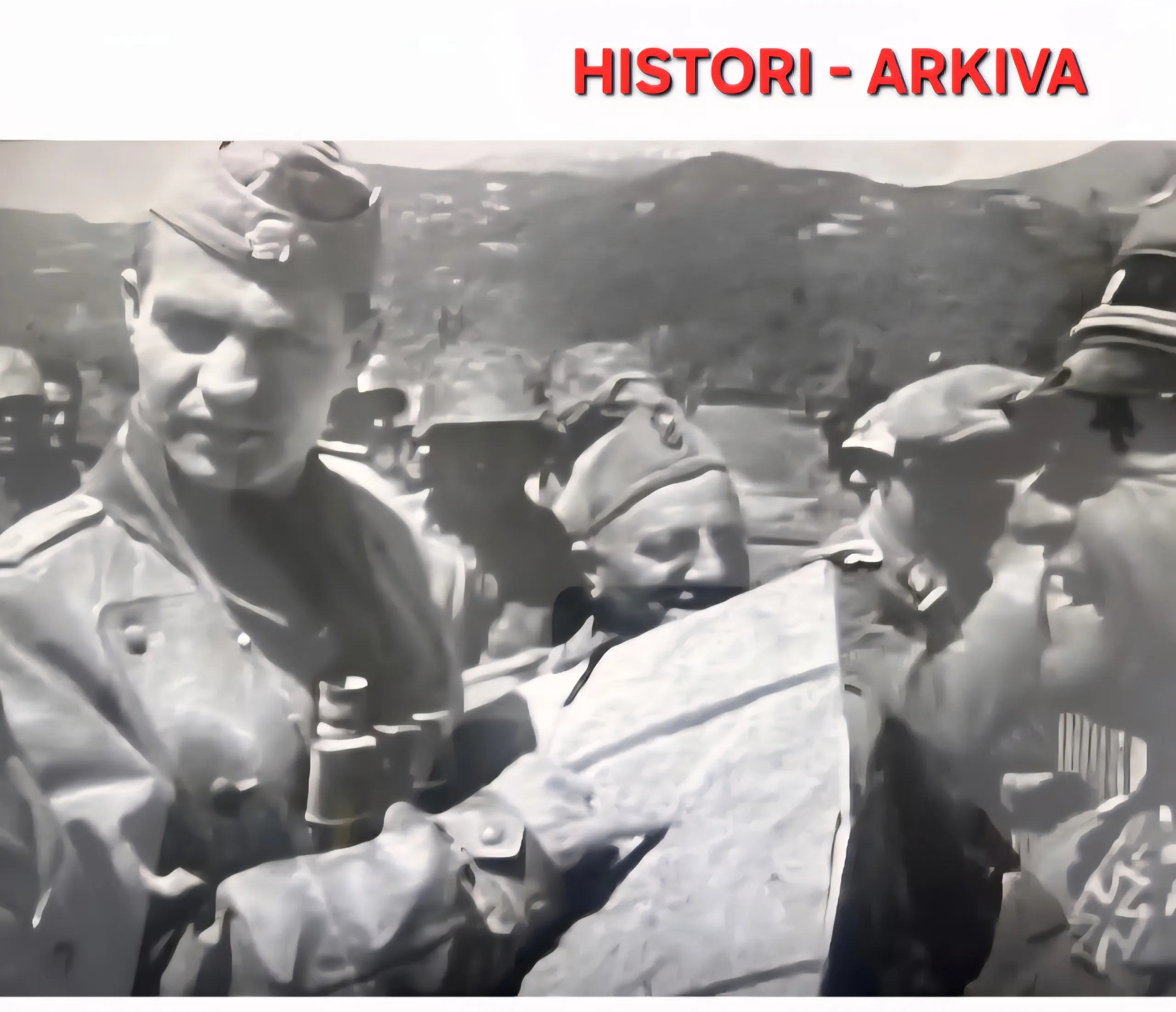 FOTO: Ura e Peratit në Leskovik dhe vizita e Truprojës së Hitlerit ...