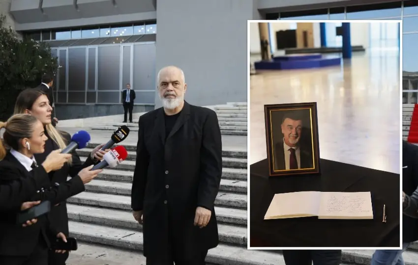 Homazhet, mesazhi që la kryeministri në librin e ngushëllimeve për ...