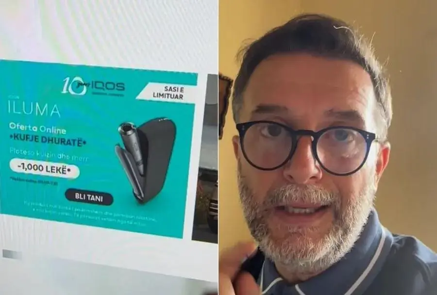 Braçe tregon me VIDEO cigaret IQOS: Brenda kanë fletë metalike, e ...